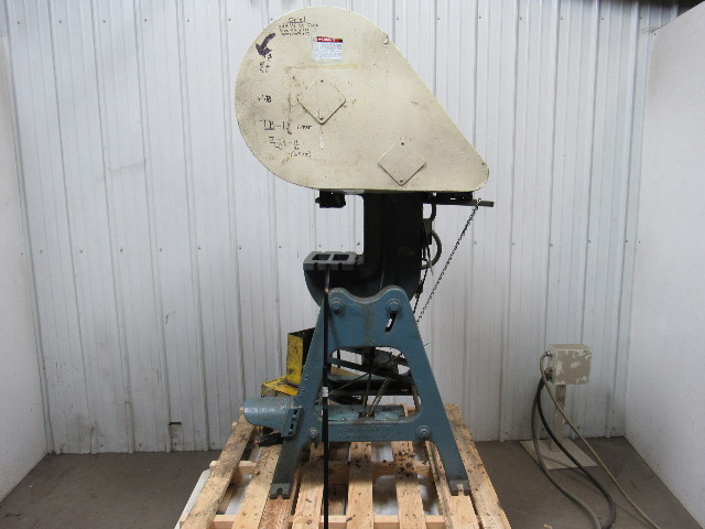 ALVA Allen BT-12 Mechanical 12 Ton OBI Punch Press 1-3/4" Stroke 5 ...