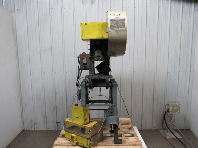 ALVA Allen BT-12 Mechanical 12 Ton OBI Punch Press 1-3/4" Stroke 5 ...