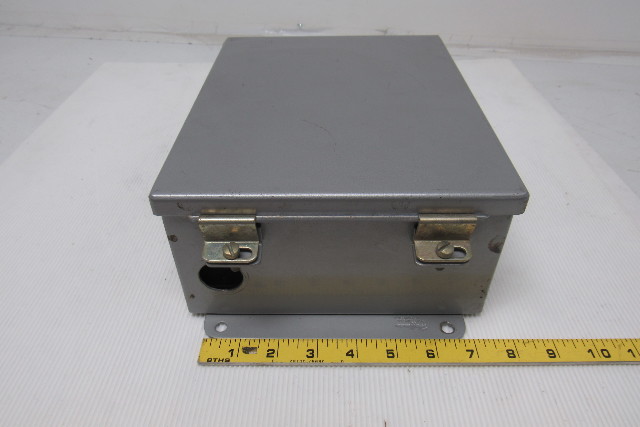 Hoffman 431H JIC Hinged Clamp Enclosure 10"Hx8"Wx4"D | Bullseye ...