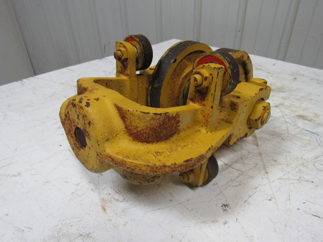 Spanmaster 16-905-00 Heavy Duty Hoist 3-3/8" Beam Trolley 6-1/2" Wheel ...