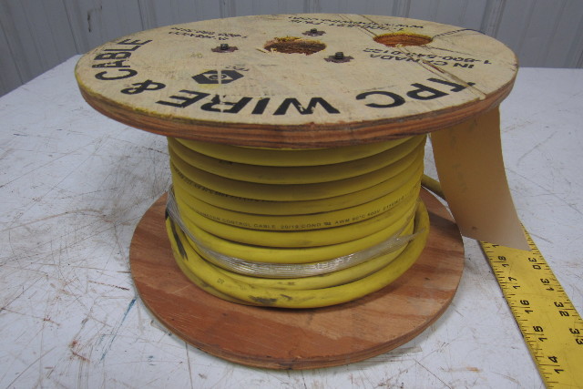 Super-Trex 88319 20/19 Reduced Diameter Control Cable 600V 90 Deg C 78 ...