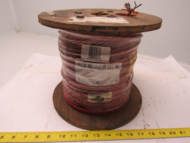 Belden 83703 002 500 16 AWG 3 Cond Braid over Foil Shield Plenum Cable ...