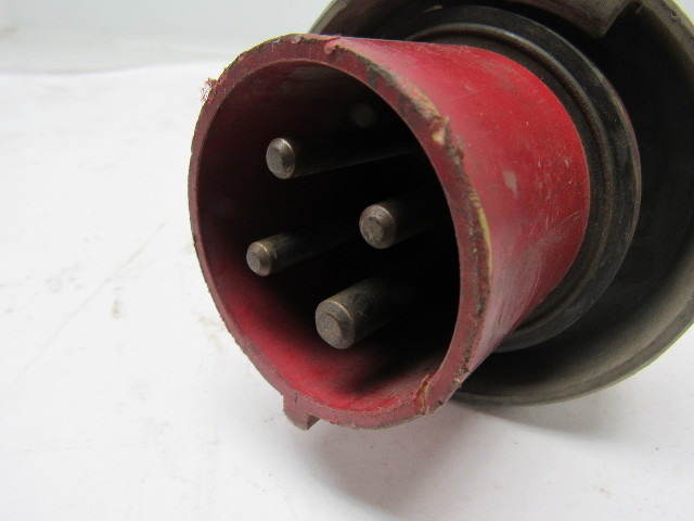 Hubbell 430P7W Plug 30 Amp 480 VAC 3 Phase 4 Pin & Sleeve | Bullseye ...