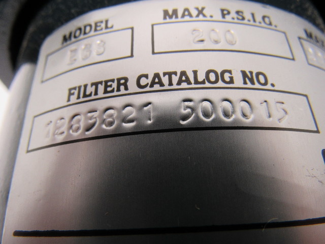 Cuno 12838-21-50-0015 EGS Series Self Cleaning Metal Filter 1" NPT In ...