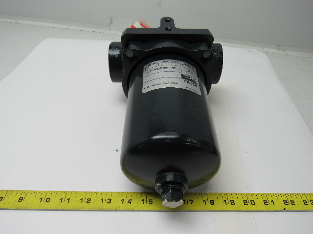 Cuno 12838-21-50-0015 EGS Series Self Cleaning Metal Filter 1" NPT In ...