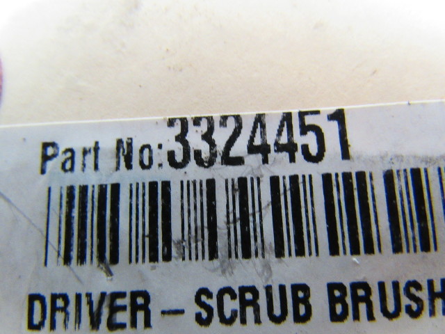 PowerBoss 3324451 Scrub Brush Driver Aluminum | Bullseye Industrial Sales