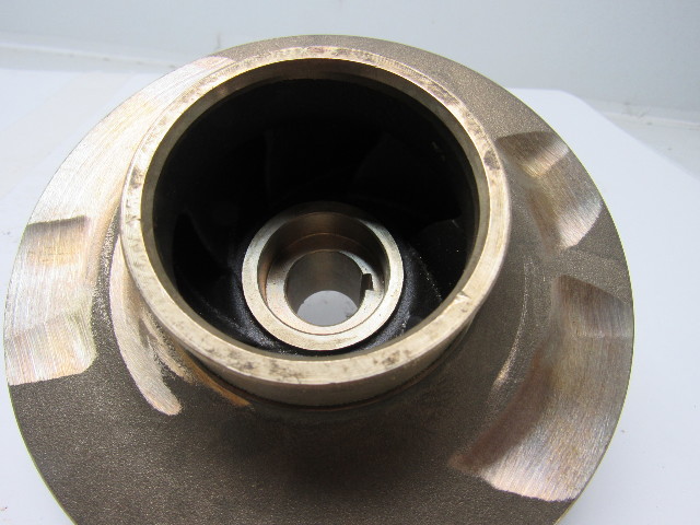 Bell & Gossett P50684 Bronze Pump Impeller 6-1/16" OD 7/8" Bore w ...