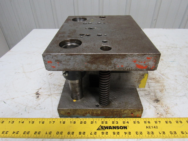 Punch Press Die Set/Shoe Rectangular Back 2 Post 10" W x 8" Fb 5-1/4 ...