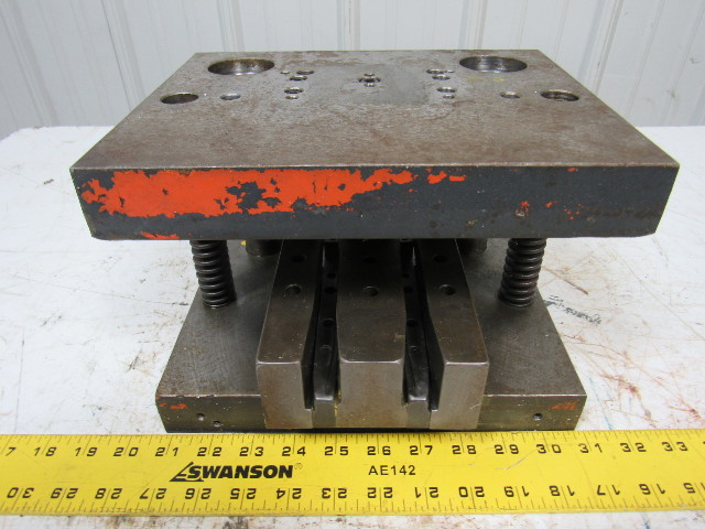 Punch Press Die Set/Shoe Rectangular Back 2 Post 10" W x 8" Fb 5-1/4 ...