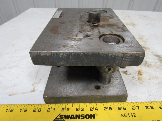 Punch Press Die Set/Shoe Rectangular Back 2 Post 9"W x 6"FB 3-1/2 ...