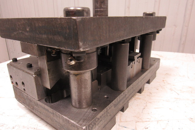 Punch Press Die Set/Shoe Rectangular Back 2 Post 16"W x 8-1/2"FB 5-3/4 ...