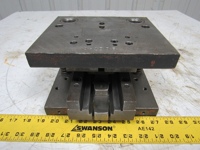 Punch Press Die Set/Shoe Rectangular Back 2 Post 8"W x 7"FB 4-3/4 ...