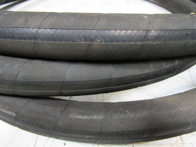 Manuli Harvester 1T Hydraulic Hose 1" X 20Ft. W/1" Male Pipe Fittings ...