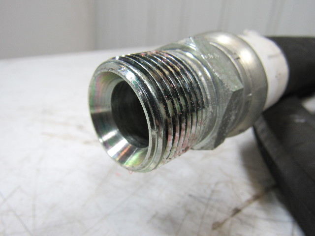 Manuli Harvester 1T Hydraulic Hose 1" X 20Ft. W/1" Male Pipe Fittings ...