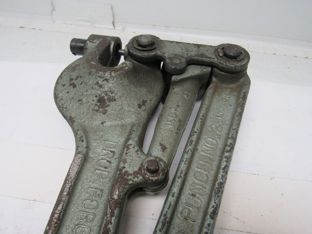 W.A. Whitney #2 Hand Punch W/ 5/16" Die Used | Bullseye Industrial Sales