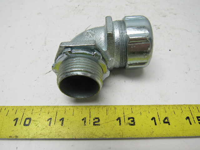 T&B 5254 1" Liquidtight Flexible Metal Conduit Connector 90 Deg Lot of ...
