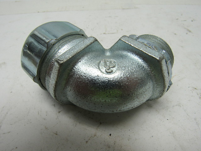 T&B 5254 1" Liquidtight Flexible Metal Conduit Connector 90 Deg Lot of ...