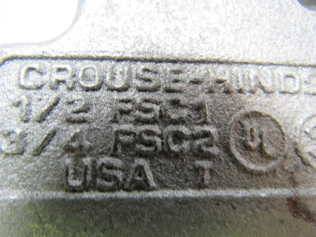 Crouse-Hinds FSC2 Rigid Conduit Outlet Box 3/4" Hubs | Bullseye ...
