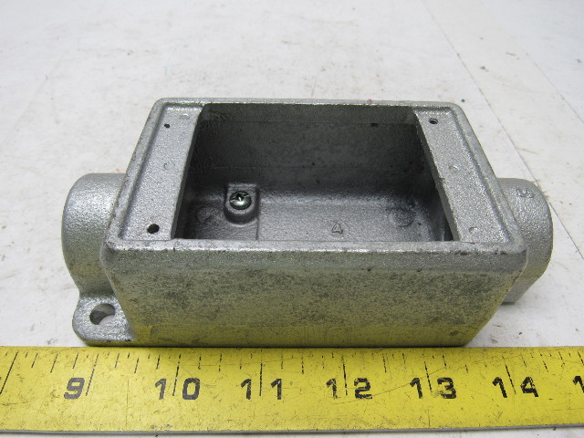 Crouse-Hinds FSC2 Rigid Conduit Outlet Box 3/4" Hubs | Bullseye ...