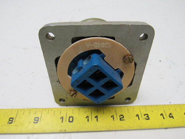 Crouse Hinds AR347 M3 Arktite Body Grounded Blue Connector Plug 30A 600 ...