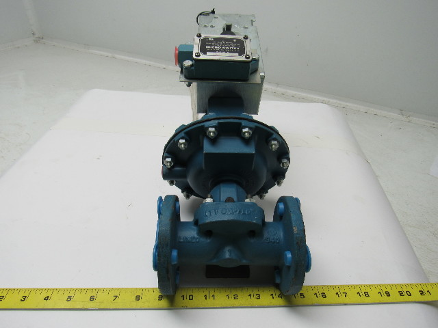 Dia-Flo 1-2538-M-34-3214 1" Weir Diaphragm Valve Cast Iron ...