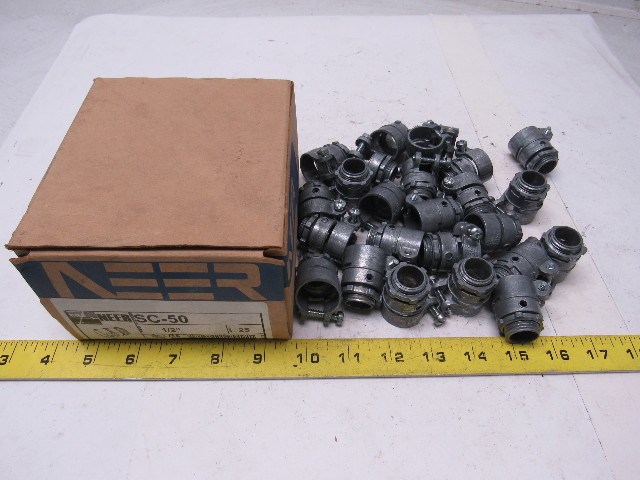 NEER EGS SC-50 1/2" Squeeze Conduit Connector 50/Lot New | Bullseye ...