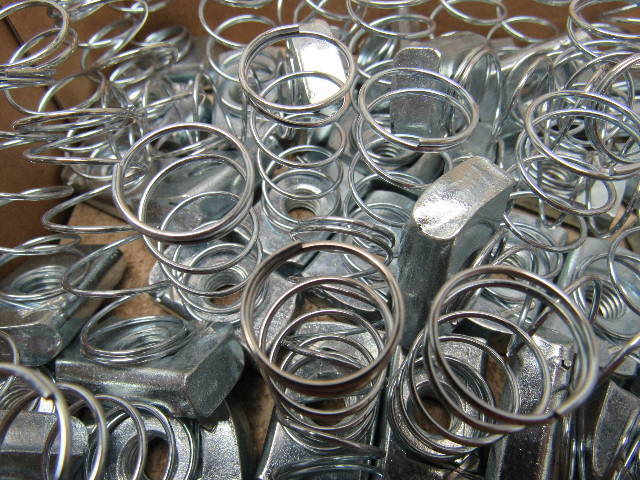 Super Strut A 100 3/8 spring nuts for A and C series channel lot of 100 ...