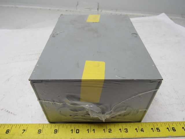 Hoffman ASE8X6X4 43020 Metallic Pull Box Enclosure 8" x 6" x 4" Screw ...
