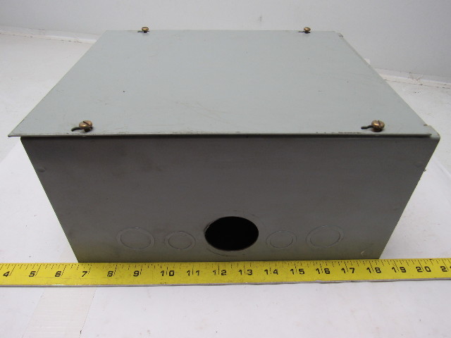 Hoffman ASE12X10X6 Junction Pull Box Screw Cover 12"x10"x6" | Bullseye ...