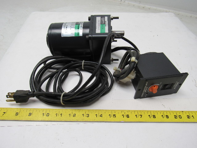 Oriental Motor USM540-401W Speed Control Motor 40W W/Gearhead & Control ...