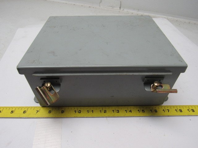 Hoffman A1008CH Hinge Cover Electrical Junction JIC Box 10"x 8"x 4 ...