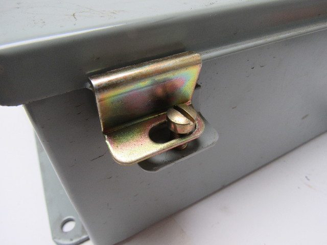 Hoffman A1008CH Hinge Cover Electrical Junction JIC Box 10"x 8"x 4 ...