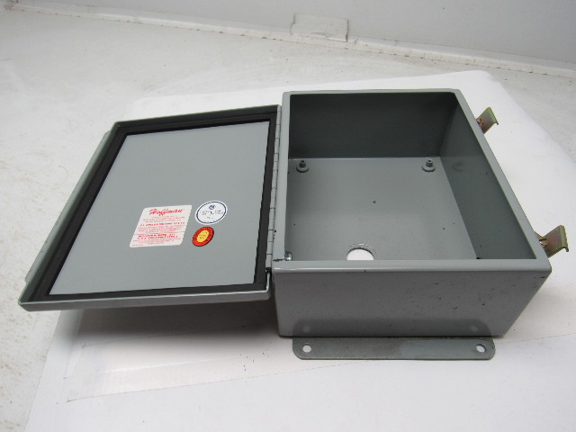 Hoffman A1008CH Hinge Cover Electrical Junction JIC Box 10"x 8"x 4 ...