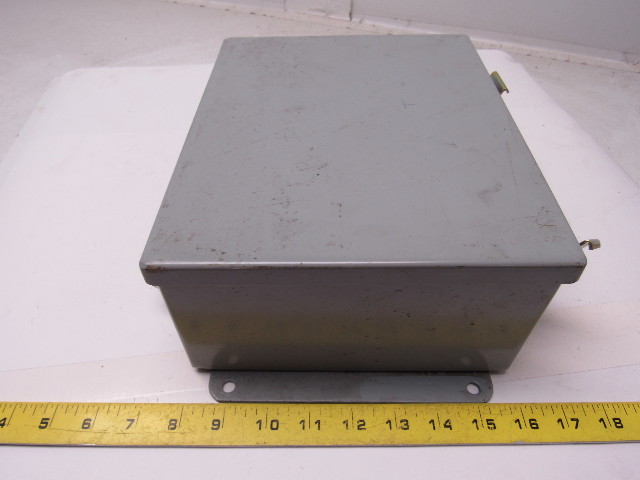 Hoffman A1008CH Hinge Cover Electrical Junction JIC Box 10"x 8"x 4 ...