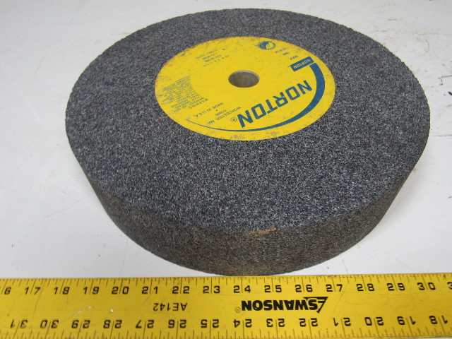 Norton A24-Q5VBE 14"X3"X1-1/4" General Purpose Grinding Wheel 1800 Max ...