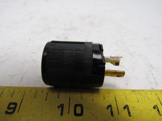 Hubbell HBL7465V Twist-Lock Plug Midget 15 amp 125V 2 Wire 2 Pole NEMA ...