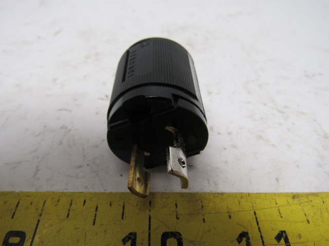 Hubbell HBL7465V Twist-Lock Plug Midget 15 amp 125V 2 Wire 2 Pole NEMA ...