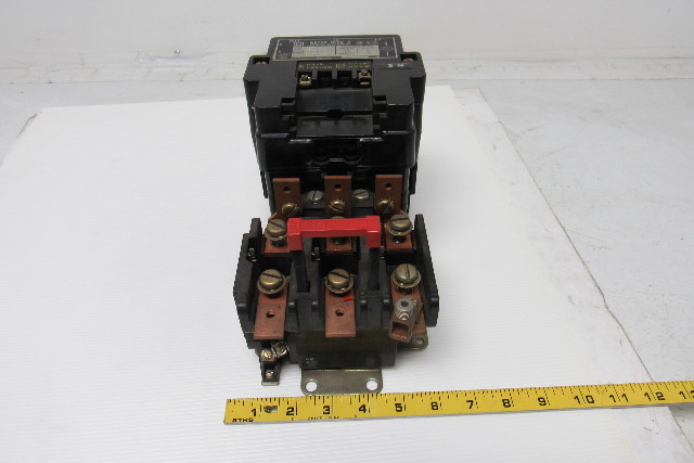 Square D 8536SEO1 Ser A Size 3 Motor Starter Contactor W/Overload 120v ...