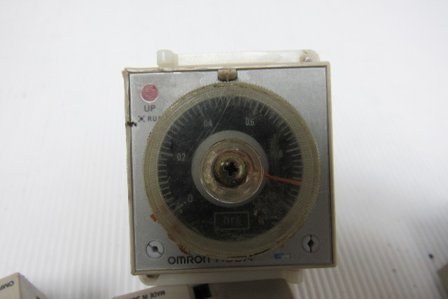 Omron H3BA-8 Solid State Timer w/ Multiple Ranges & Operating Modes Lot ...