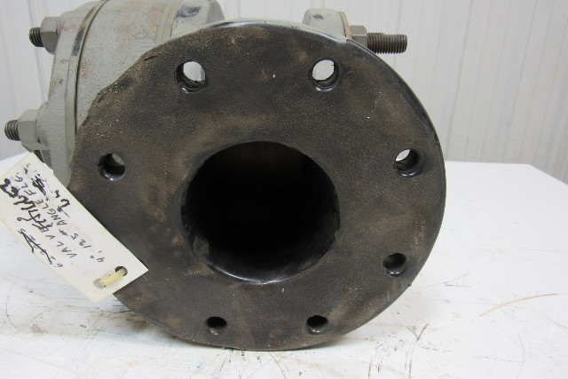 Infilco H175G Infilco 4" Rubber Lined Air Piloted 125 lb. Flanged Right ...