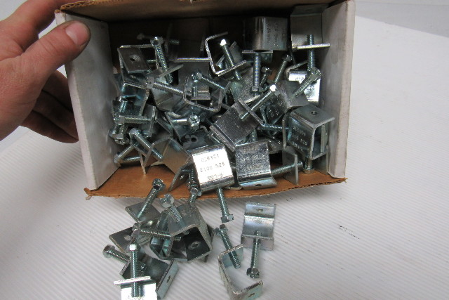 B-Line 9ZN-9012 Zinc Plated Cover Clamp for Cable Tray Lot of 53 ...