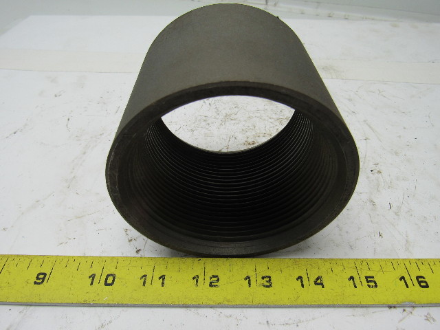 3" NPT Standard-Wall Black Steel Fully Threaded Pipe Coupling ...