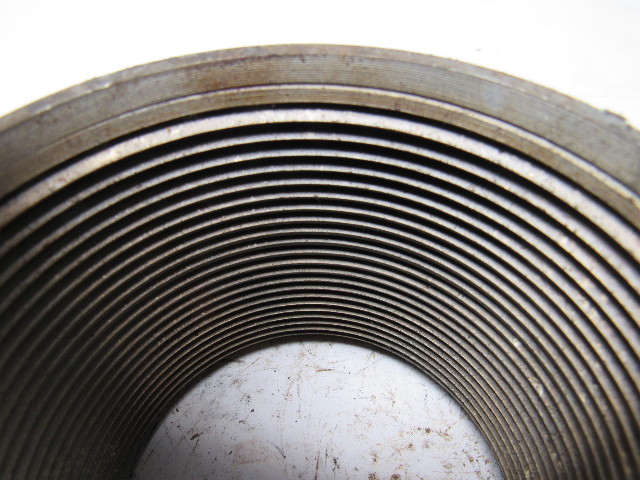 3" NPT Standard-Wall Black Steel Fully Threaded Pipe Coupling ...