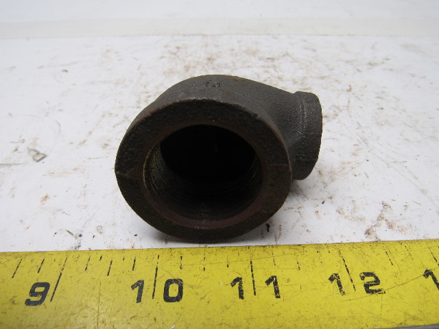 1"x1/2" Black Malleable Female Reducing Elbow Lot Of 18 | Bullseye ...