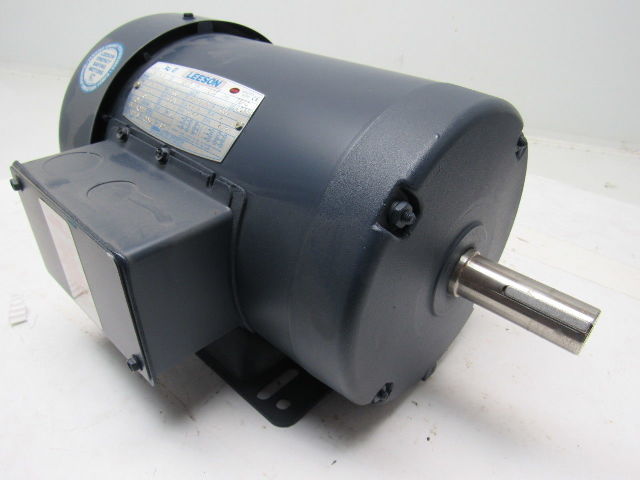 Leeson Electric C145T34FB25B 1.5HP 208-230/460V 3PH 3490 RPM 145T ...