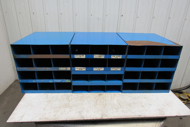 ROTANIUM 6 Compartment Steel Small Parts Bin Storage 18-1/2"Dx12"Wx8"T ...