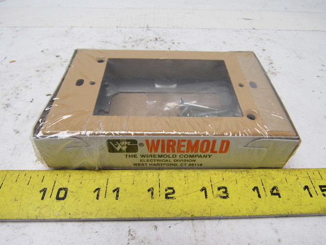 Wiremold 5751 Flush Type Extension Adapter Buff Lot of 5 | Bullseye ...