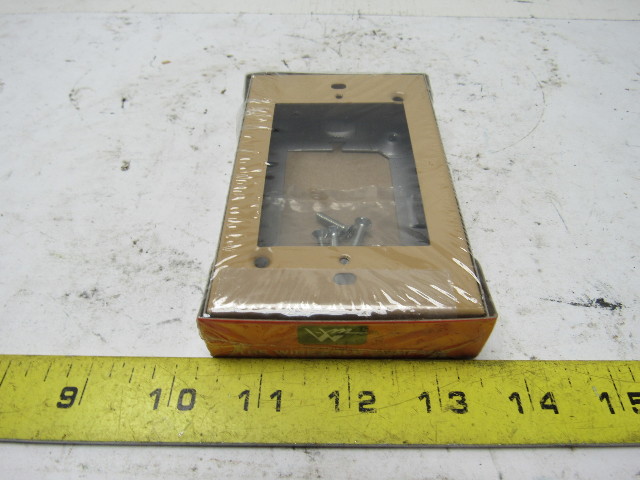 Wiremold 5751 Flush Type Extension Adapter Buff Lot of 5 | Bullseye ...
