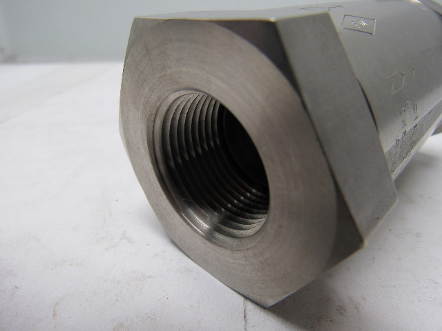 Circle Seal 233T-6PP 200 Series Check Valve 0 to 3000 psig 303 SS 3/4 ...