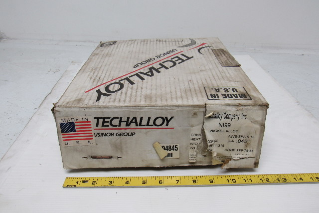 Techalloy NI99 .045" Nickle Alloy Welding Wire 30 Lb. Spool | Bullseye ...